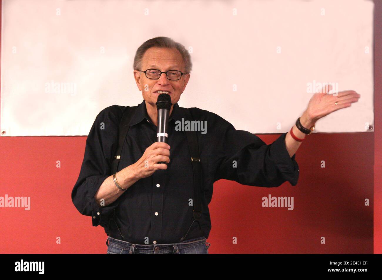Larry king and studio hi-res stock photography and images - Alamy