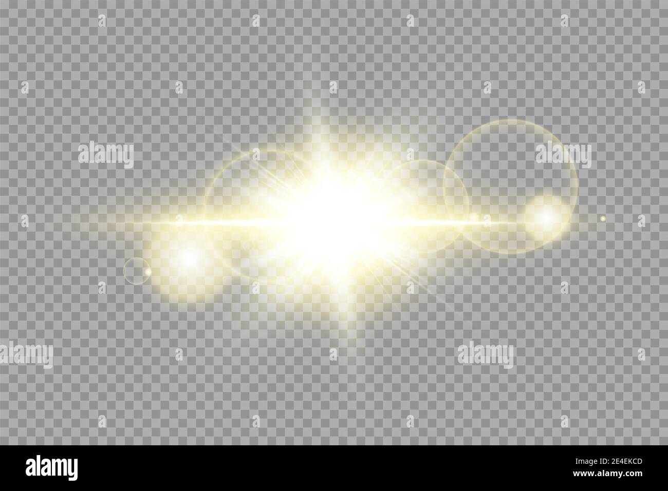 Shining golden stars isolated on black background. Vector illustration ...