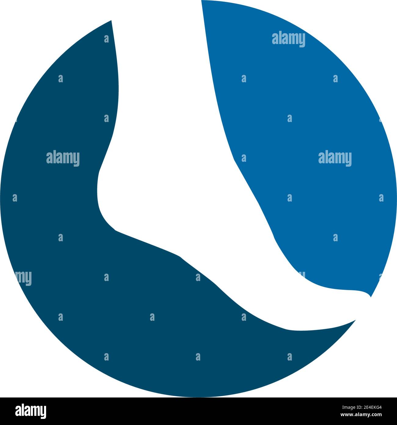 Palm foot icon logo design inspiration vector template Stock Vector ...