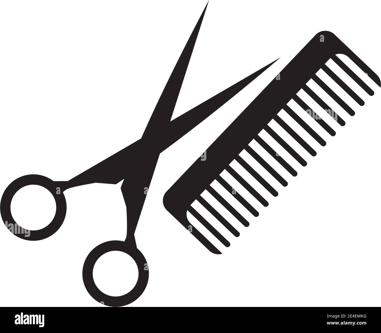 Scissor icon logo design inspiration vector template Stock Vector Image ...