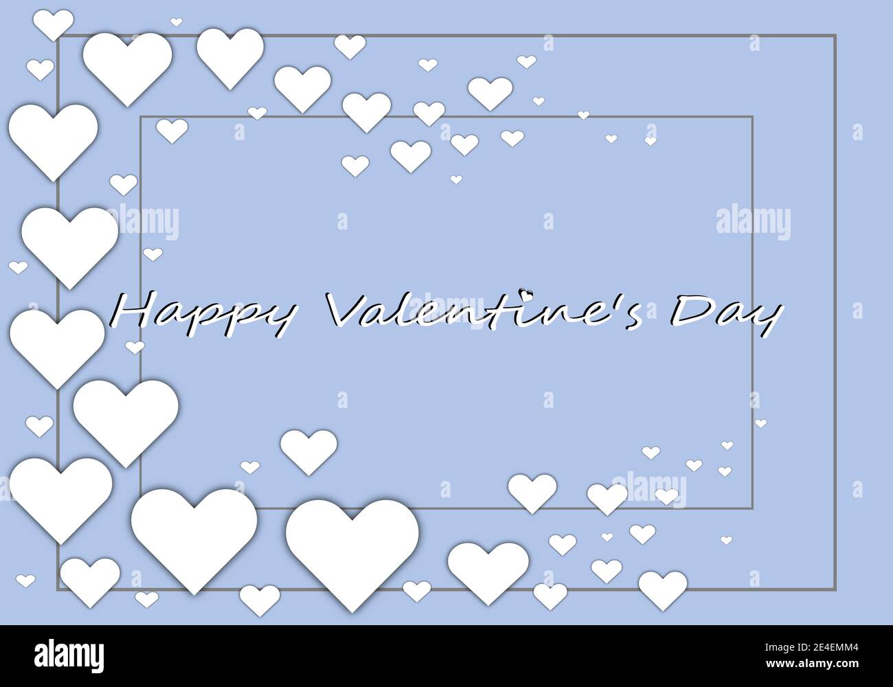 Valentines day banner template for social media advertising, invitation ...