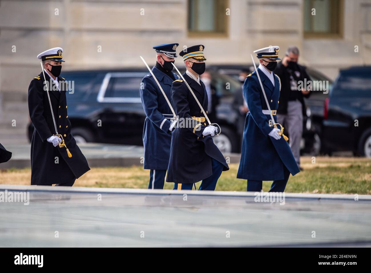 Guard honour march during parade hi-res stock photography and images ...