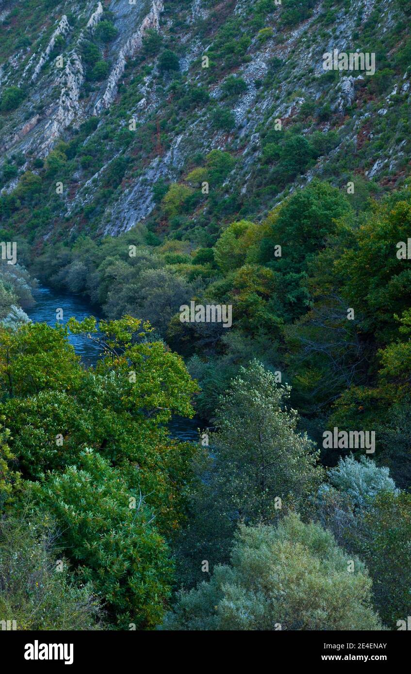Calabazos, Río Narcea,, Asturias Stock Photo - Alamy