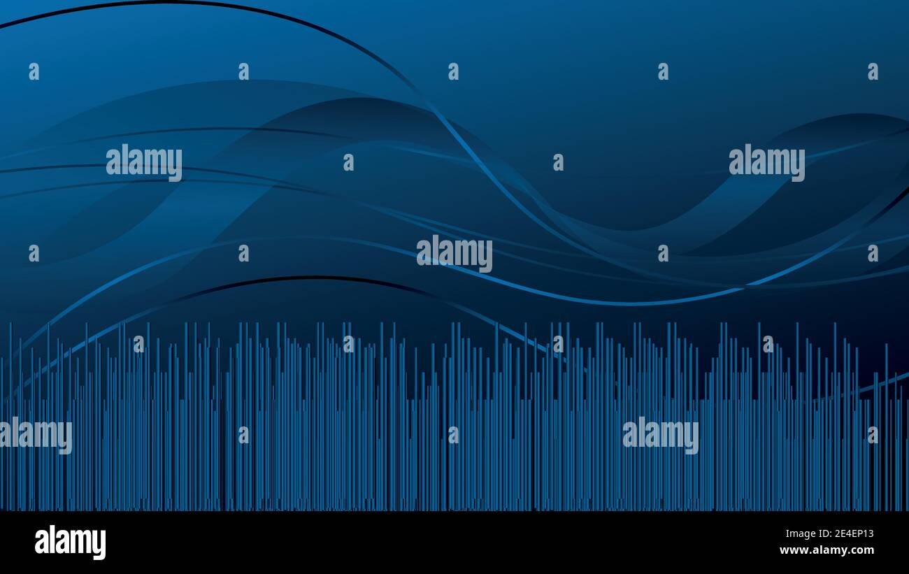 Waves, Dynamic, Technology, Background Stock Vector Image & Art - Alamy