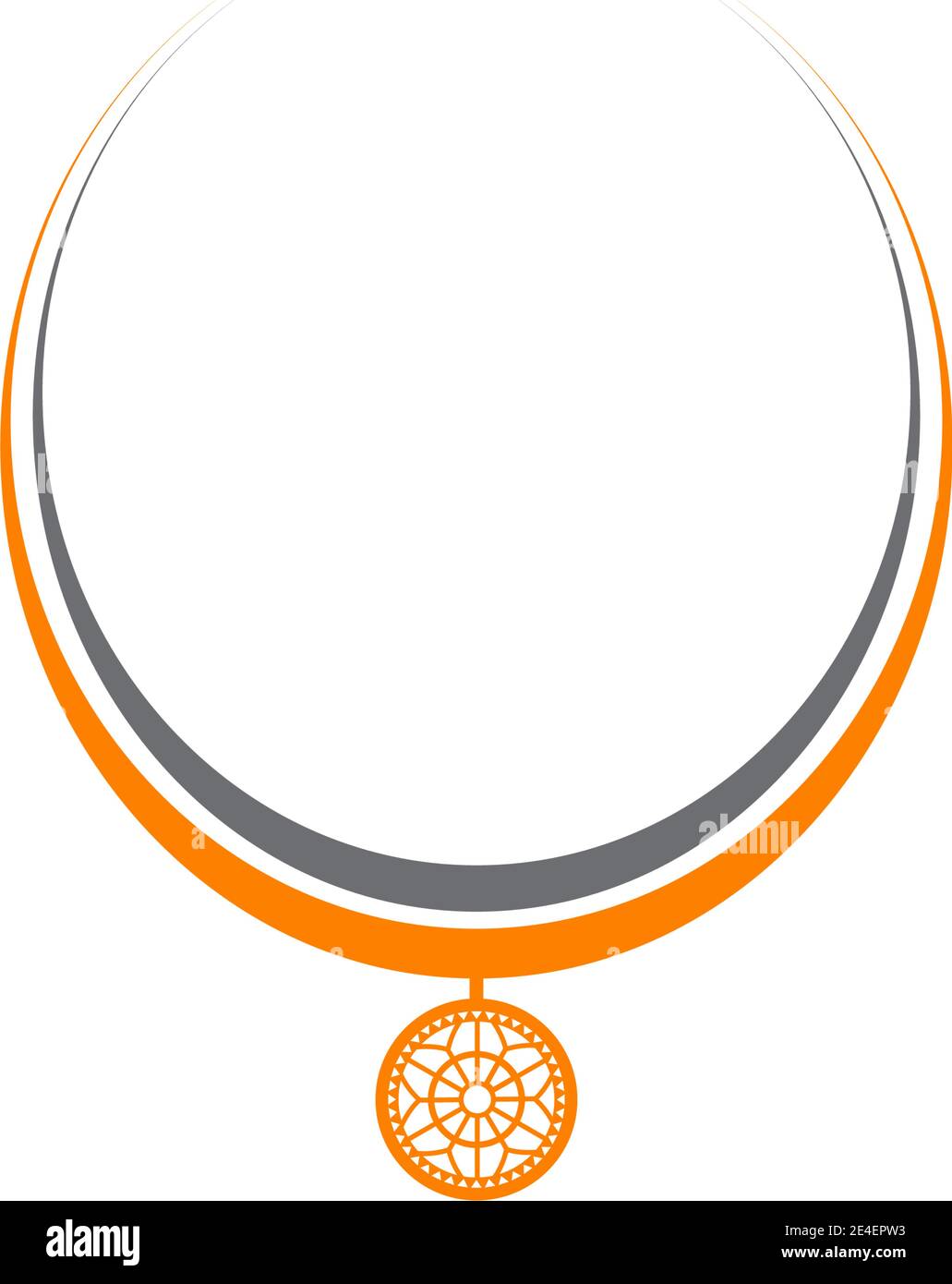 Necklace icon logo design vector template Stock Vector Image & Art - Alamy