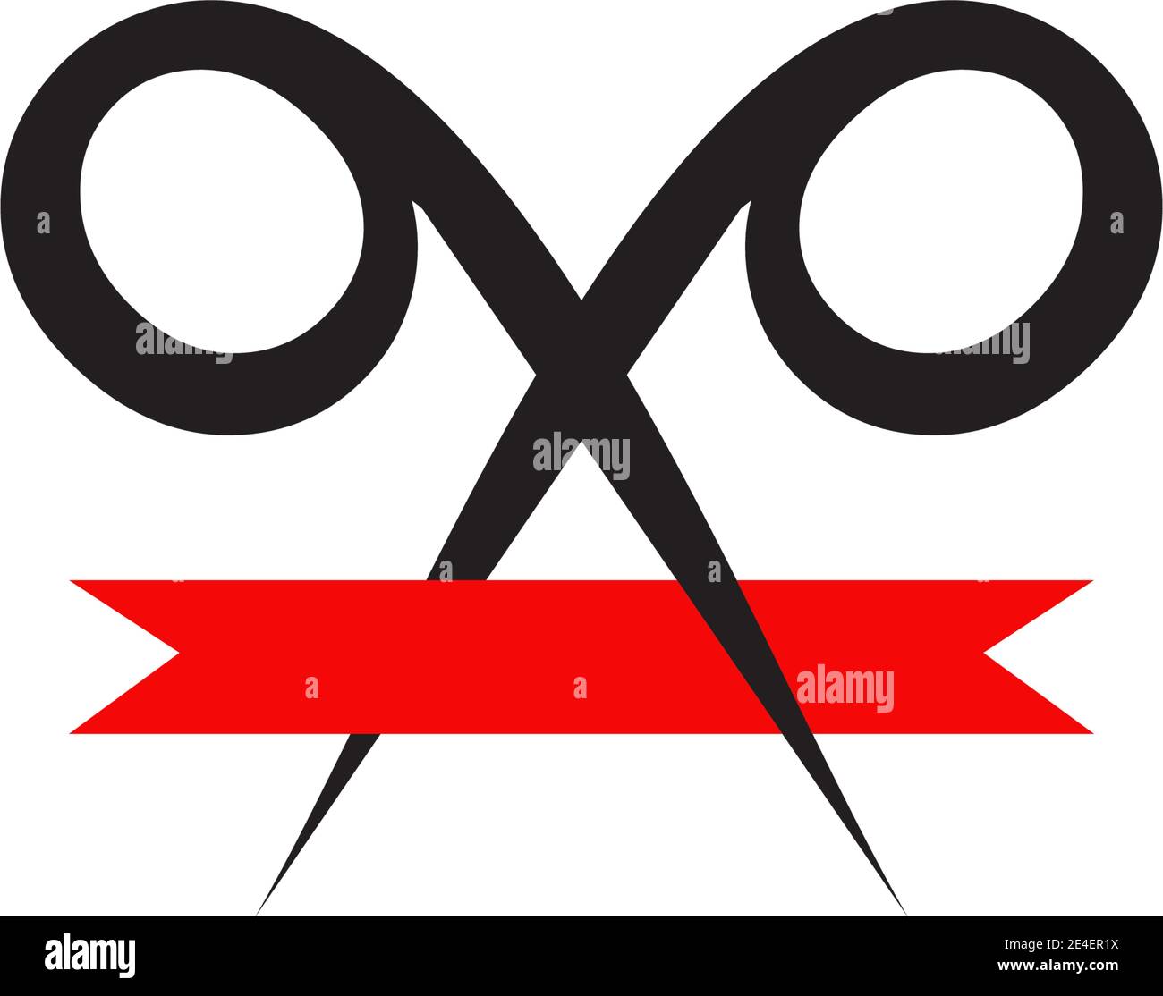 Scissor icon logo design inspiration vector template Stock Vector Image ...