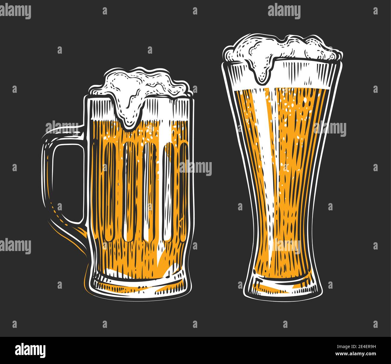 Beer Stock Vector Images - Alamy