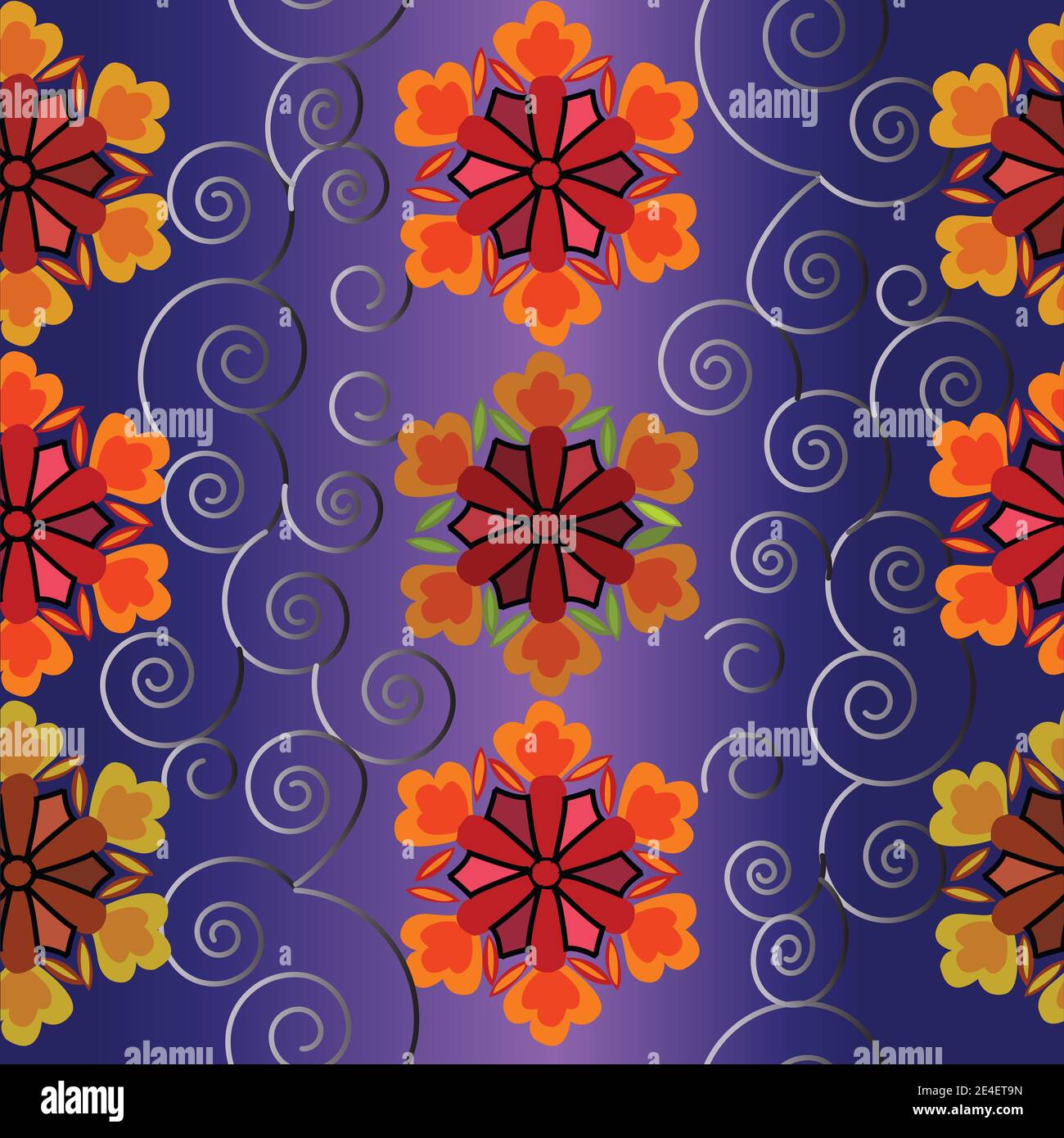 Blue gradient pattern hi-res stock photography and images - Alamy