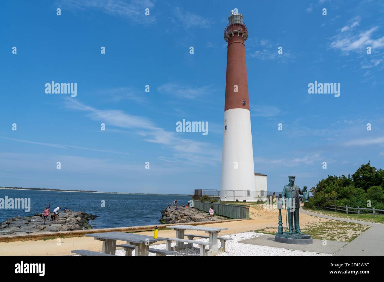 Barnegat lighthouse new jersey hi-res stock photography and images - Alamy