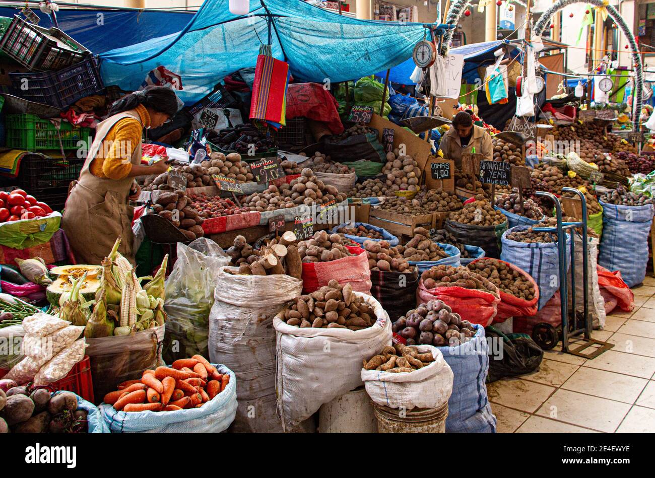 Potato Market Peru High Resolution Stock Photography and Images - Alamy