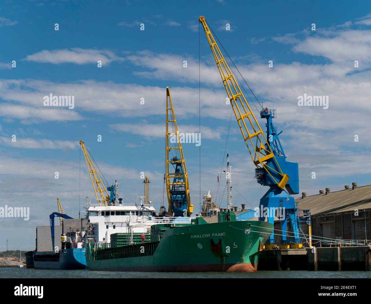 Europe, UK, England, Suffolk, Ipswich port Stock Photo - Alamy