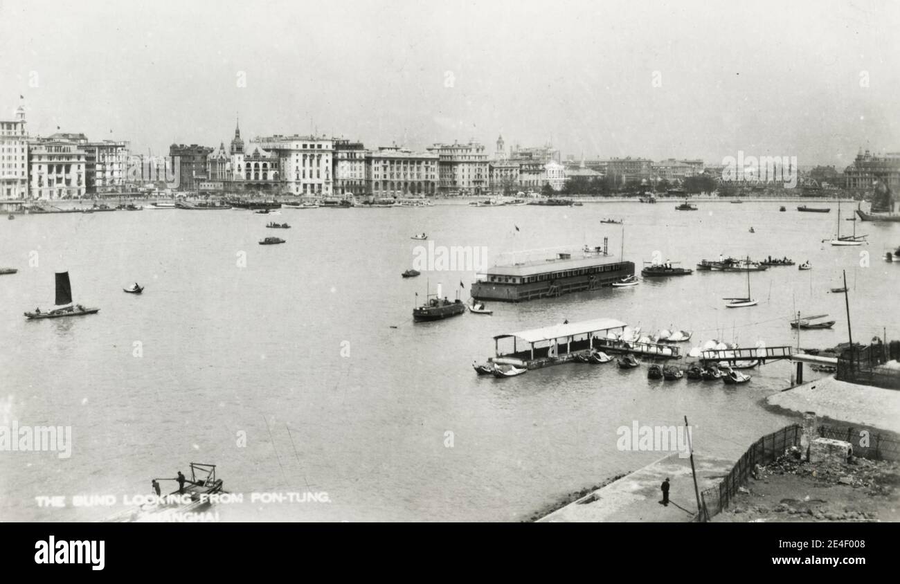 Shanghai bund 1920s hi-res stock photography and images - Alamy