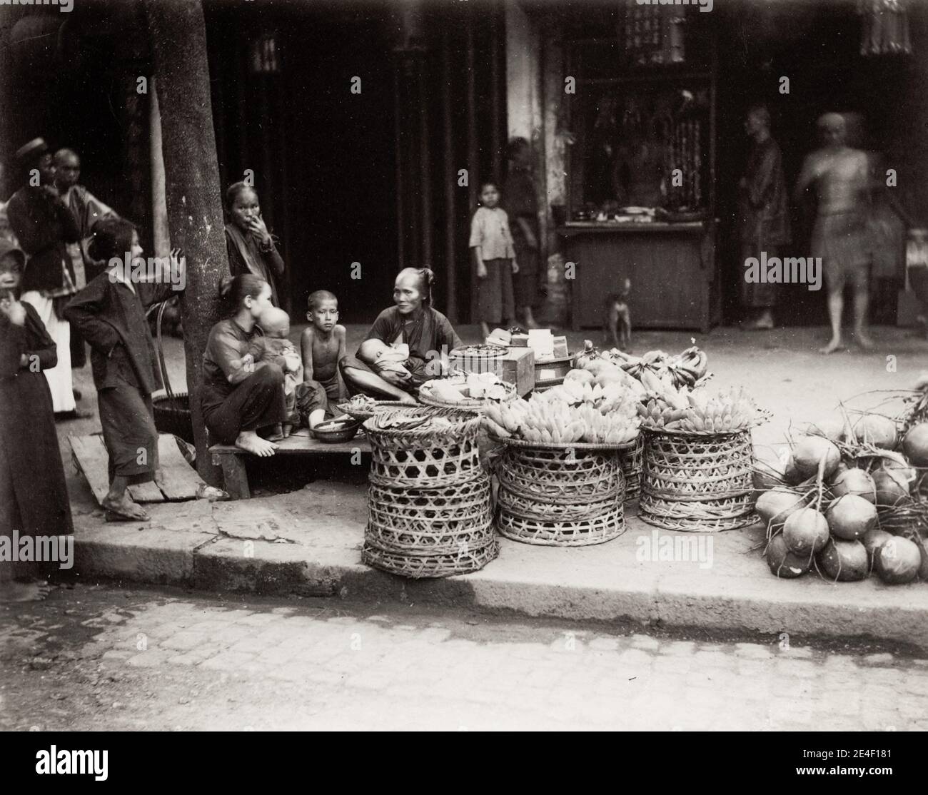 Market scene 19th century hi-res stock photography and images - Alamy