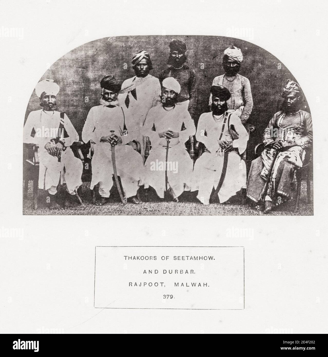 Vintage 19th century photograph: The People of India: A Series of ...