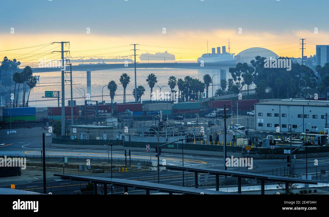 Long Beach Freeway High Resolution Stock Photography and Images - Alamy