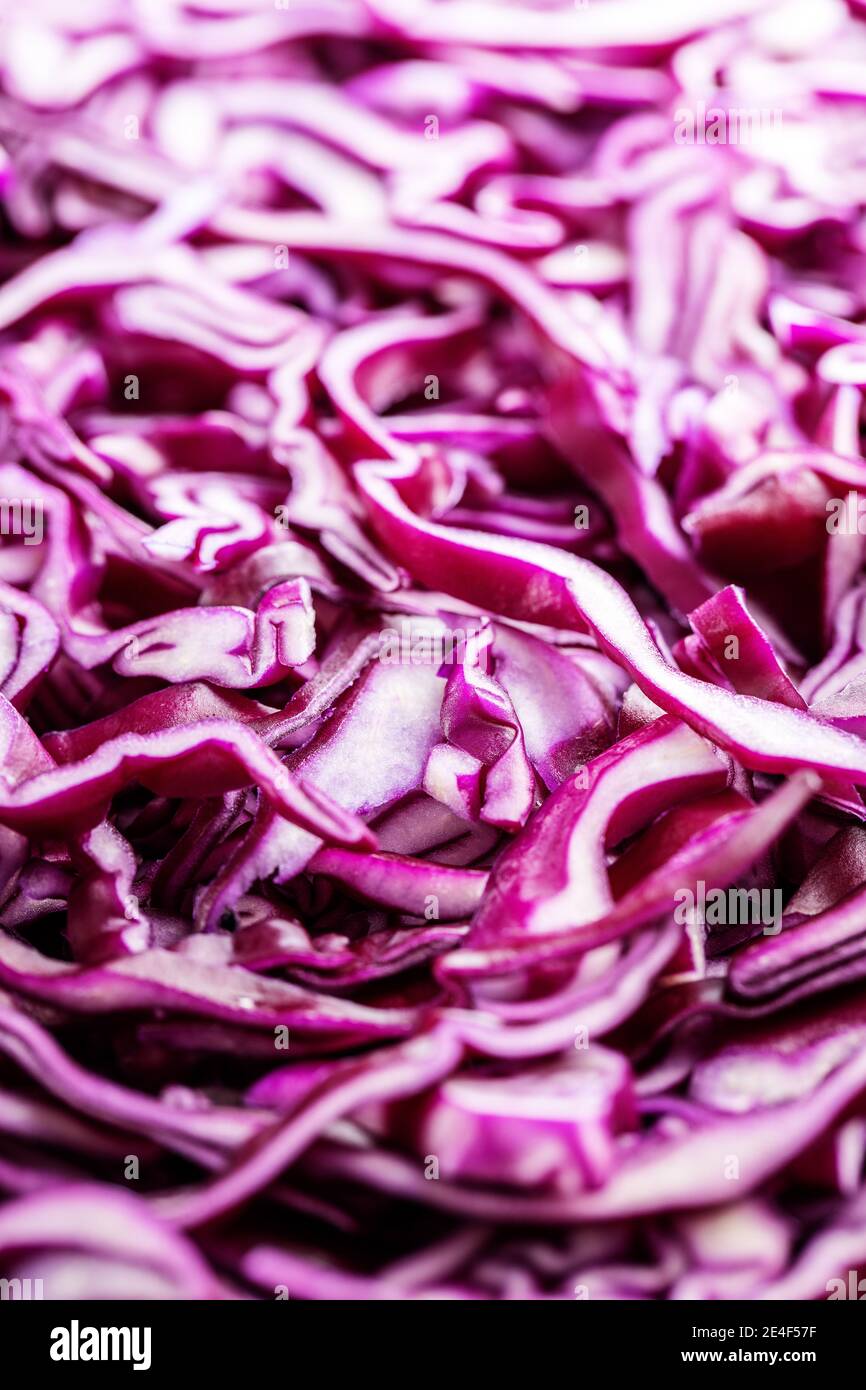 Red cabbage pattern hi-res stock photography and images - Alamy