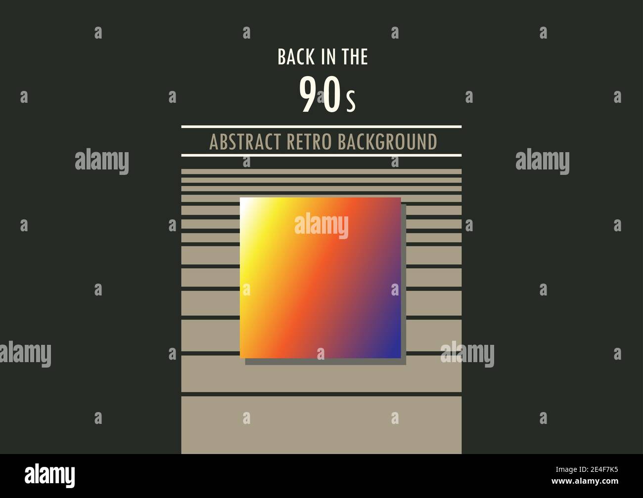 Abstract dark retro background back in the 90s Stock Vector Image & Art ...