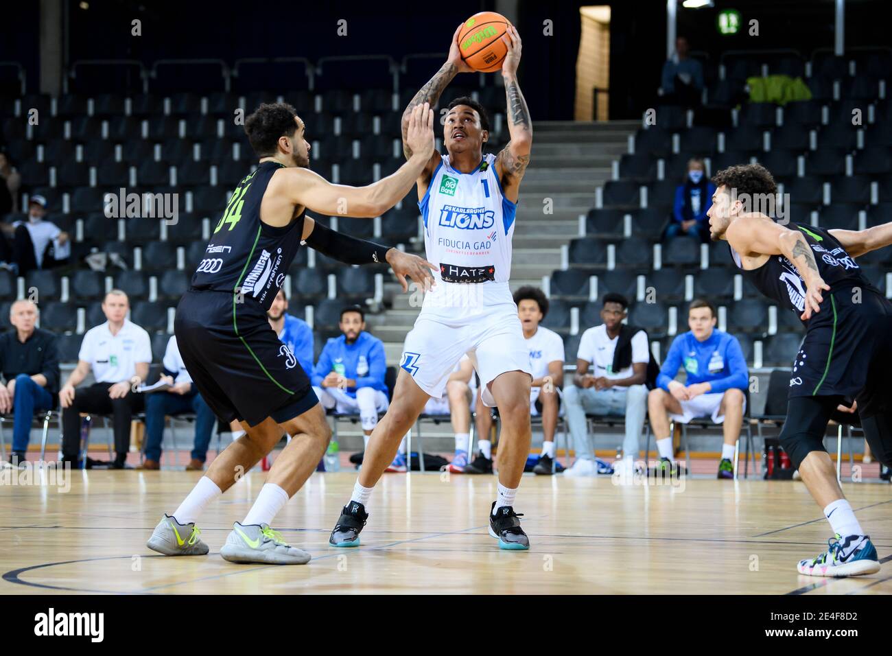 Karlsruhe, Deutschland. 23rd Jan, 2021. Kavin John Gilder-Tilbury ...