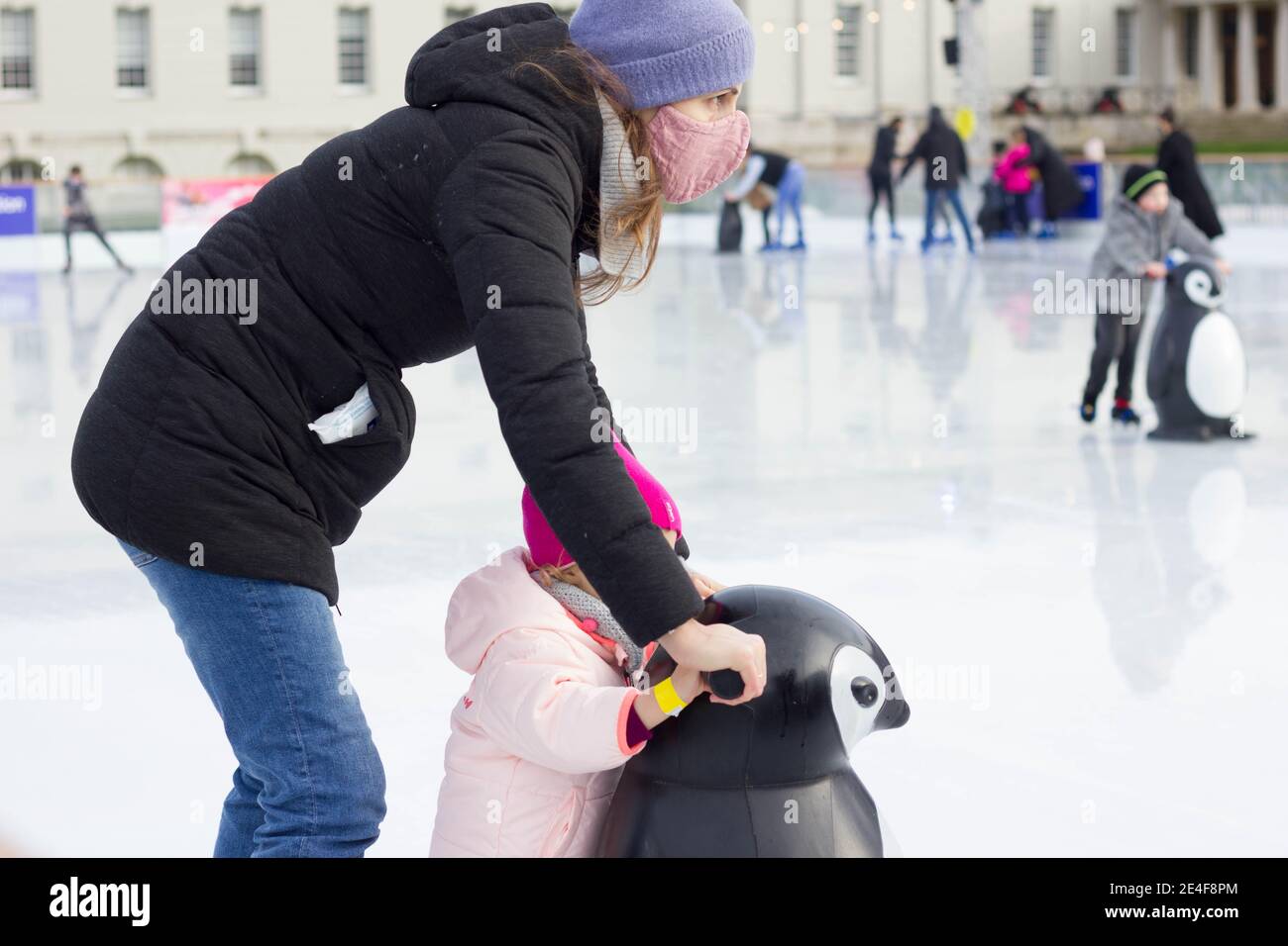 The queen's house greenwich skating hi-res stock photography and images ...