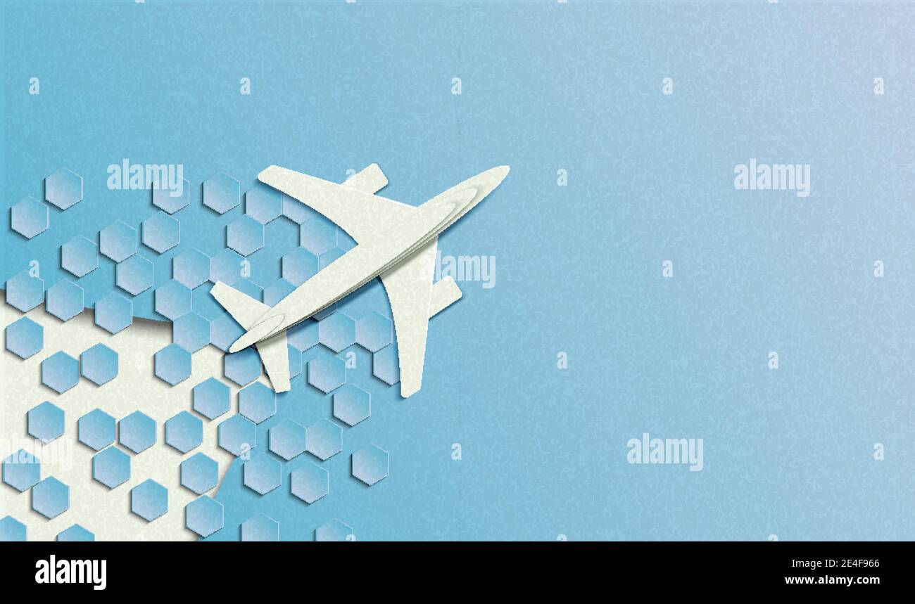 Wing plane in sky Stock Vector Images - Alamy