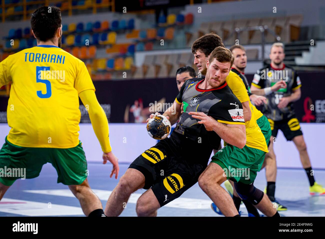 Brazilian national handball team hi-res stock photography and images ...