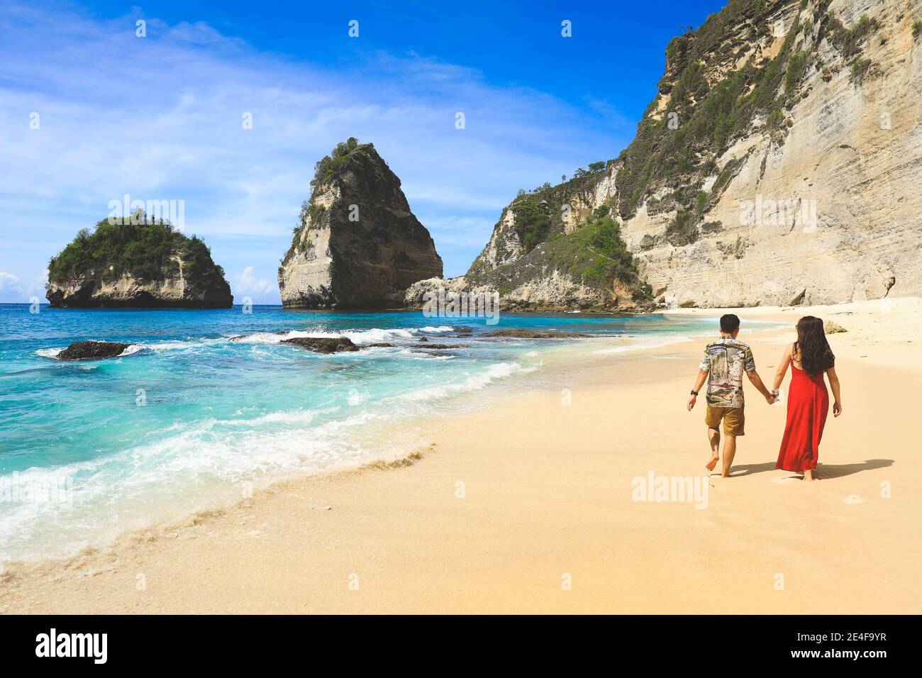 Aerial scenic nusa penida view hi-res stock photography and images - Alamy