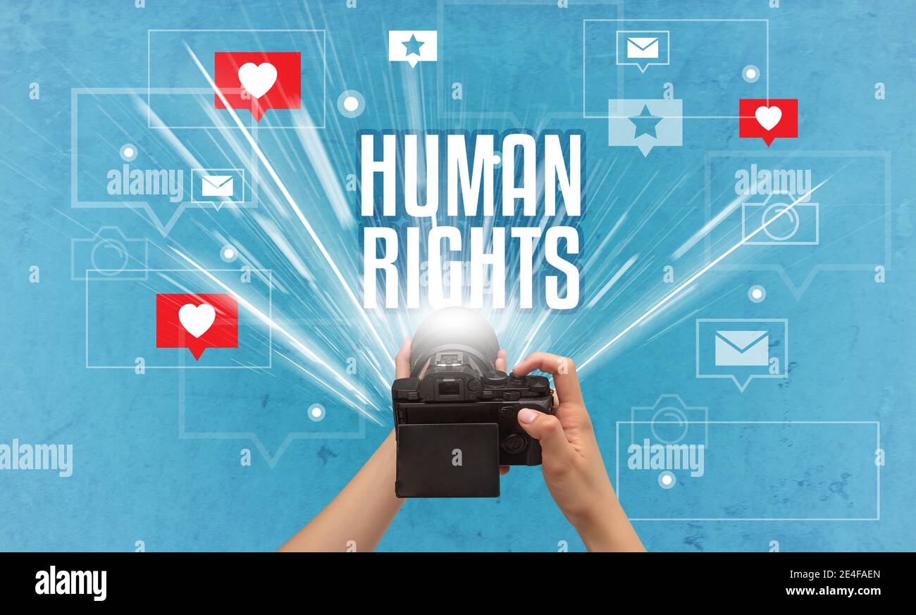 Human rights hand picture hi-res stock photography and images - Alamy
