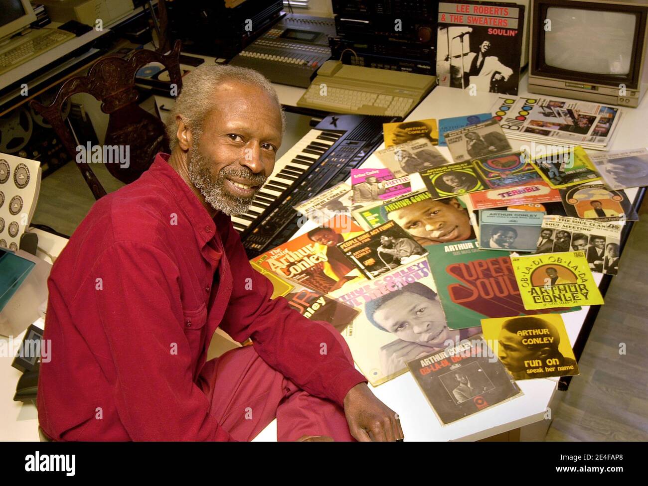 RUURLO, THE NETHERLANDS - 18 OKT, 2002: Arthur Conley was an American ...