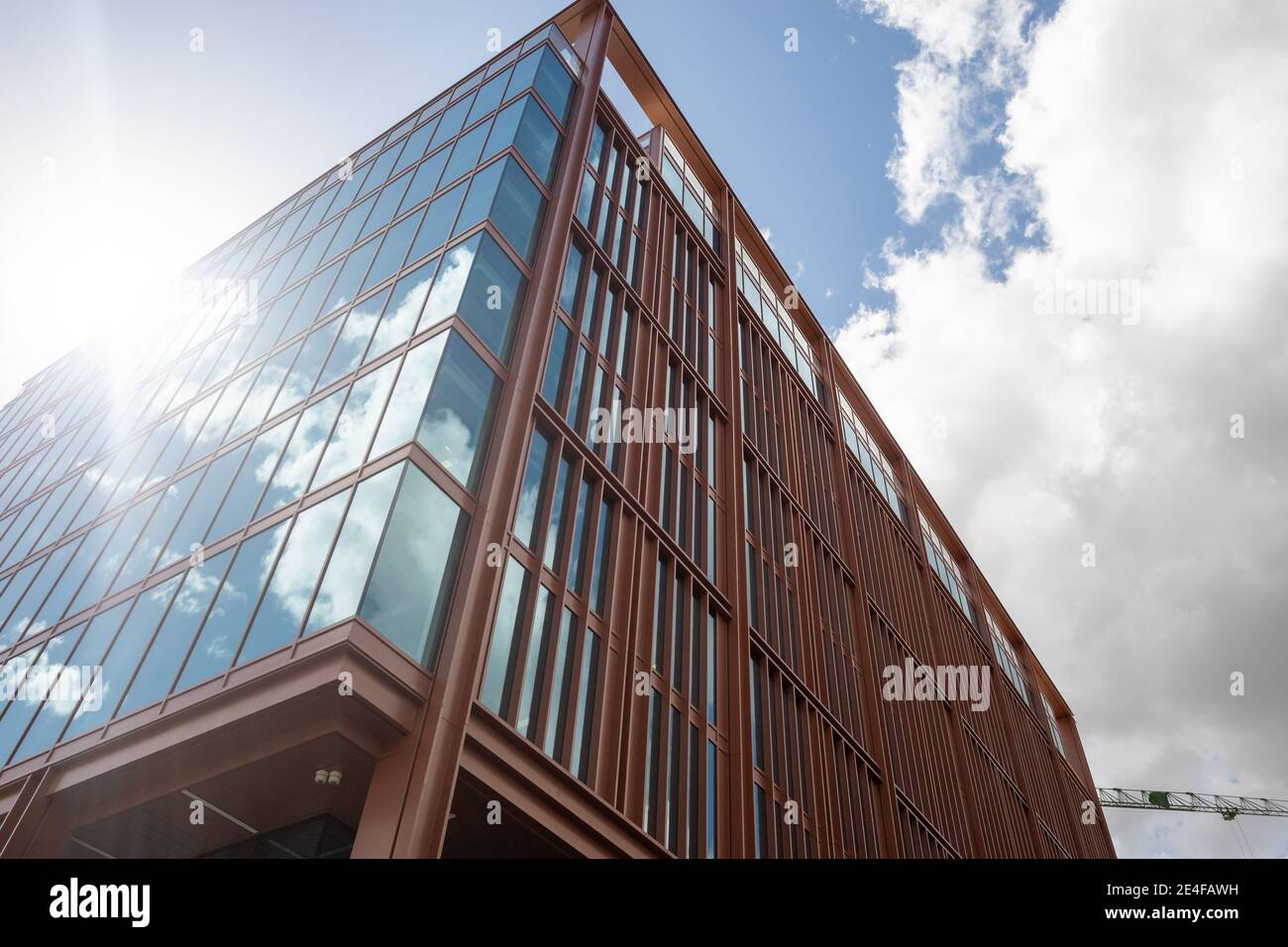 Newcastle upon Tyne UK: 2nd Aug 2020: The Lumen Building exterior at ...