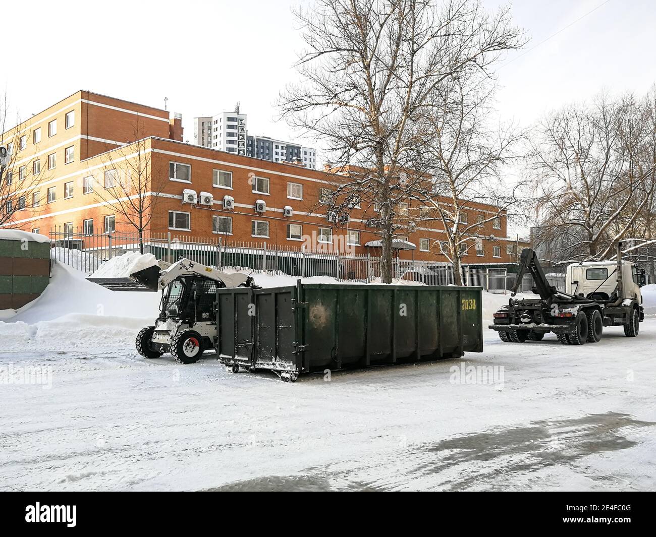 Bobcat loaders hi-res stock photography and images - Alamy