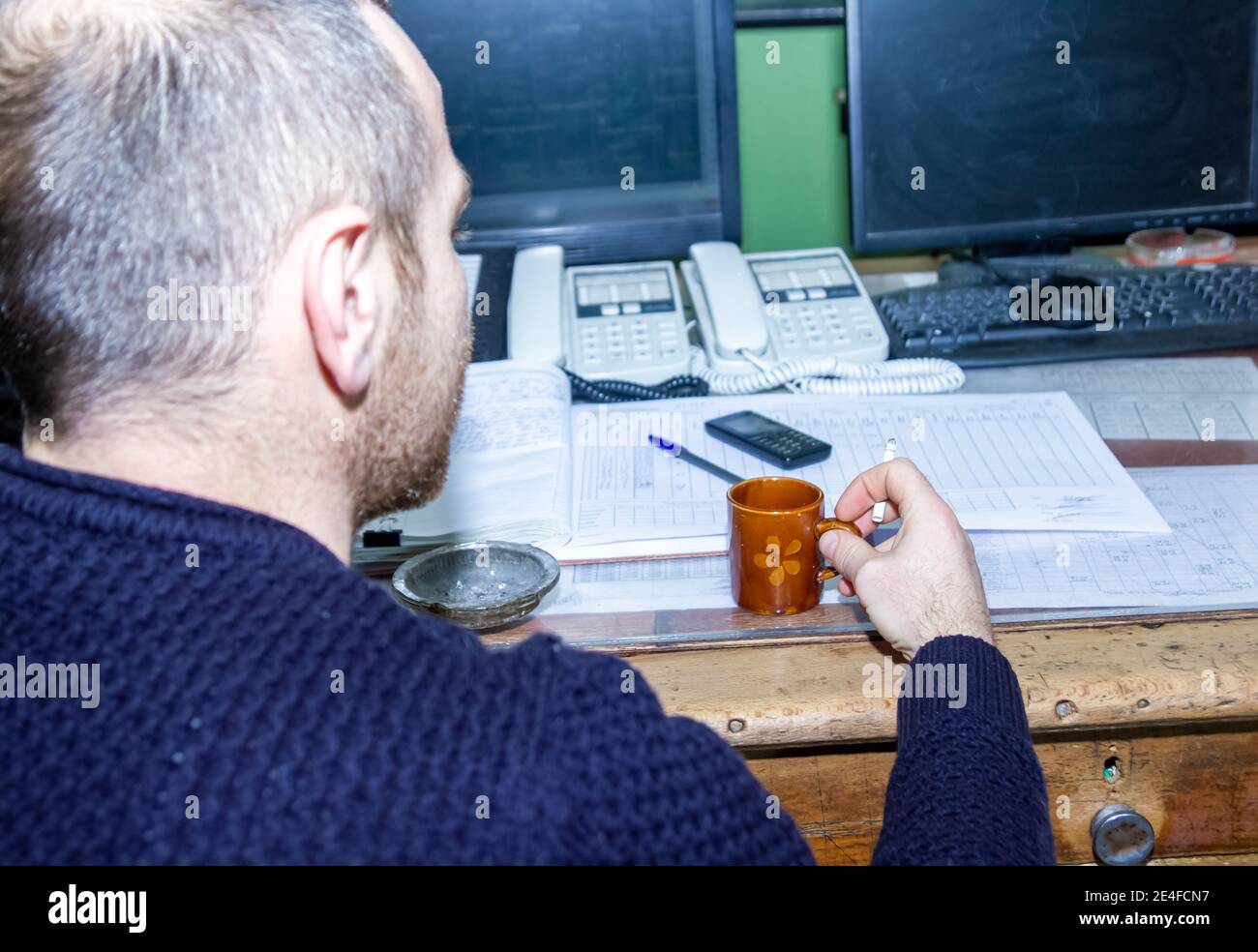 Work drinking hi-res stock photography and images - Alamy