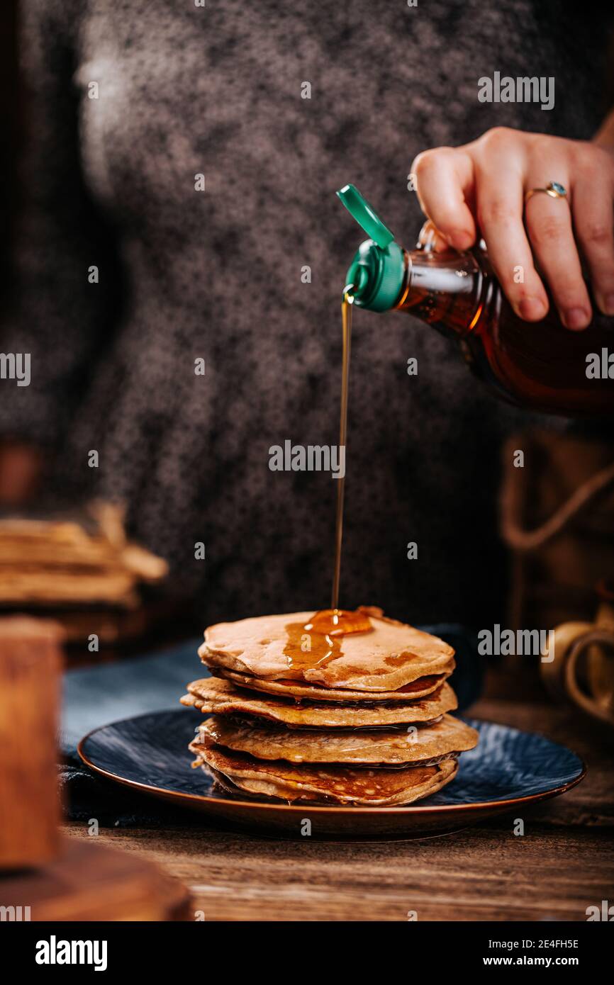 Delicious maple syrup made hi-res stock photography and images - Alamy