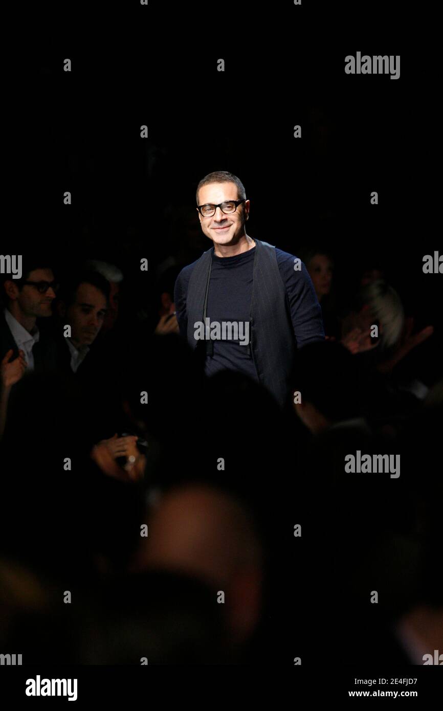 Designer Ennio Capasa appears during the Costume National Spring-Summer ...