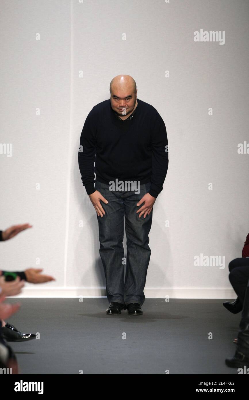 Designer Andrew GN appears during his Spring-Summer 2010 ready-to-wear ...