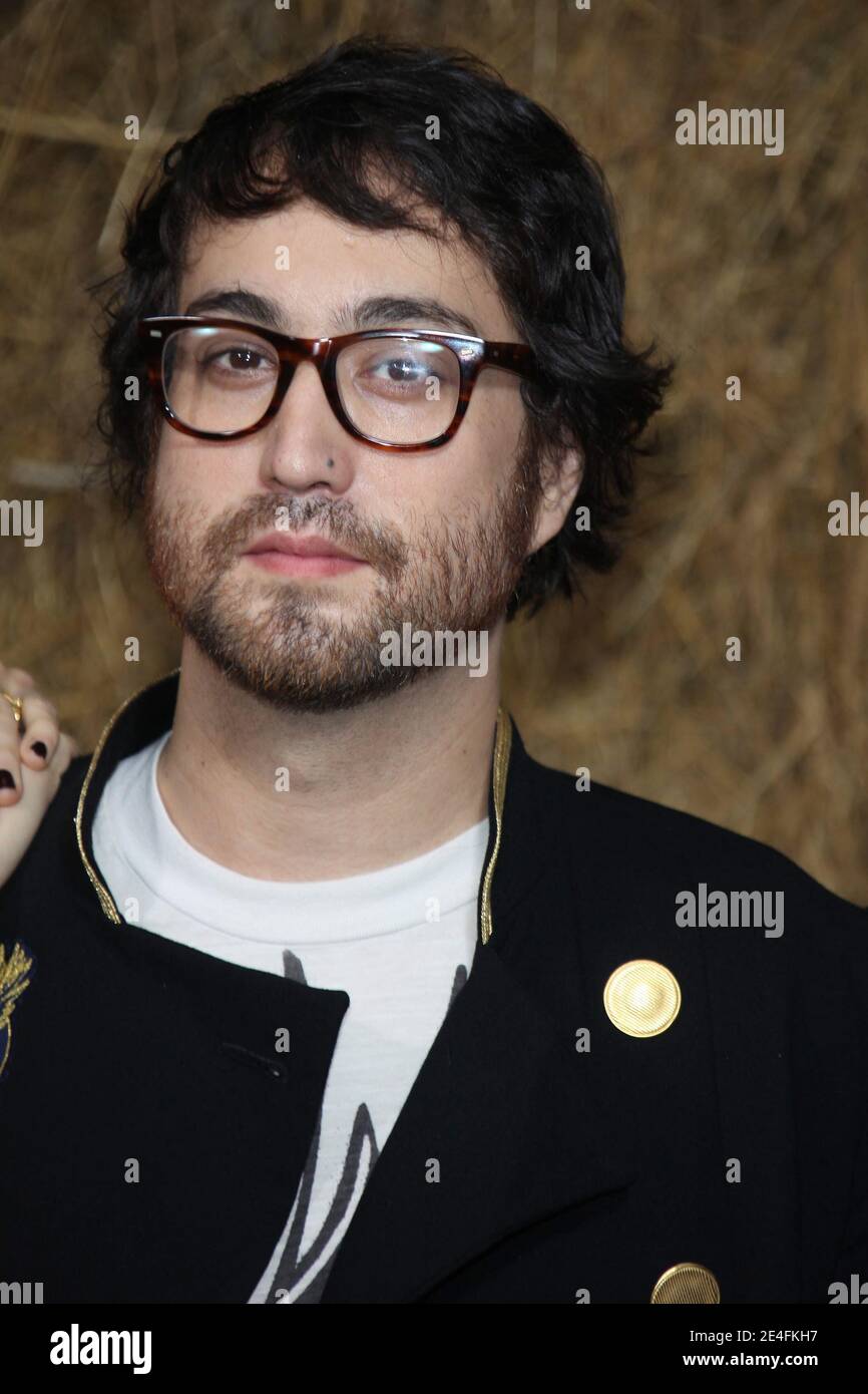 Sean Lennon attending the Chanel's Spring-Summer 2010 ready-to-wear ...