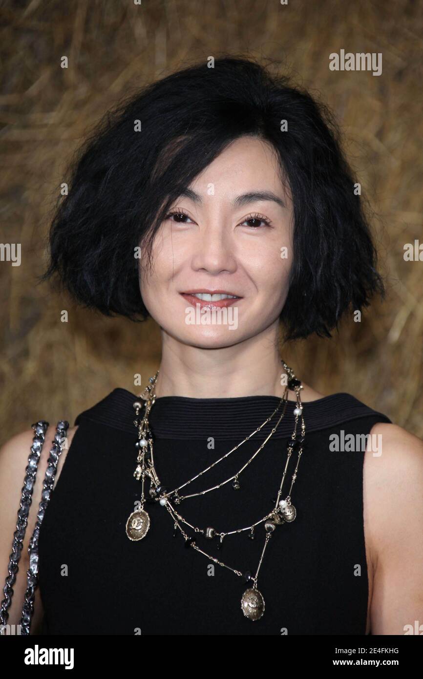 Maggie Cheung attending the Chanel's Spring-Summer 2010 ready-to-wear ...