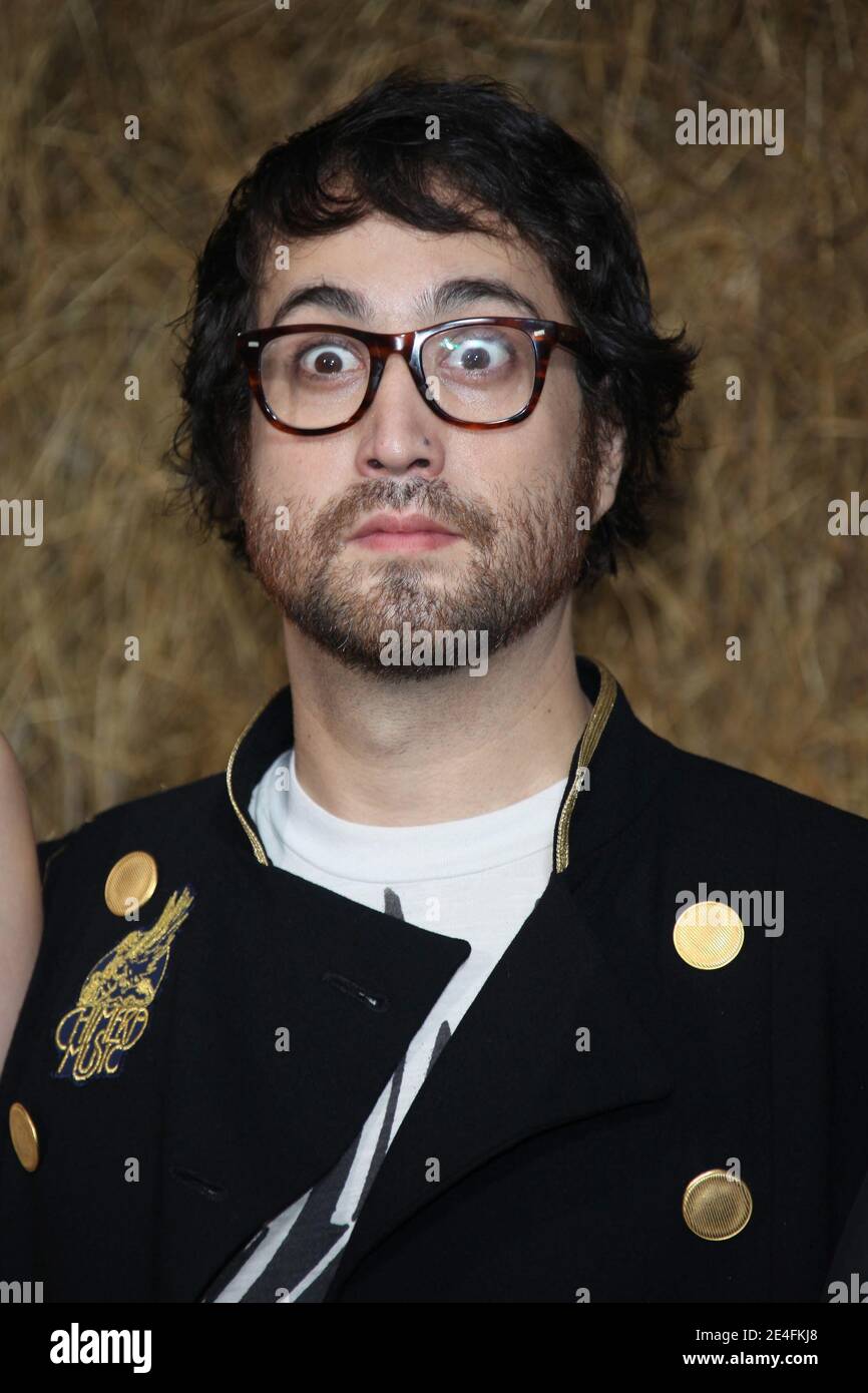 Sean Lennon attending the Chanel's Spring-Summer 2010 ready-to-wear ...