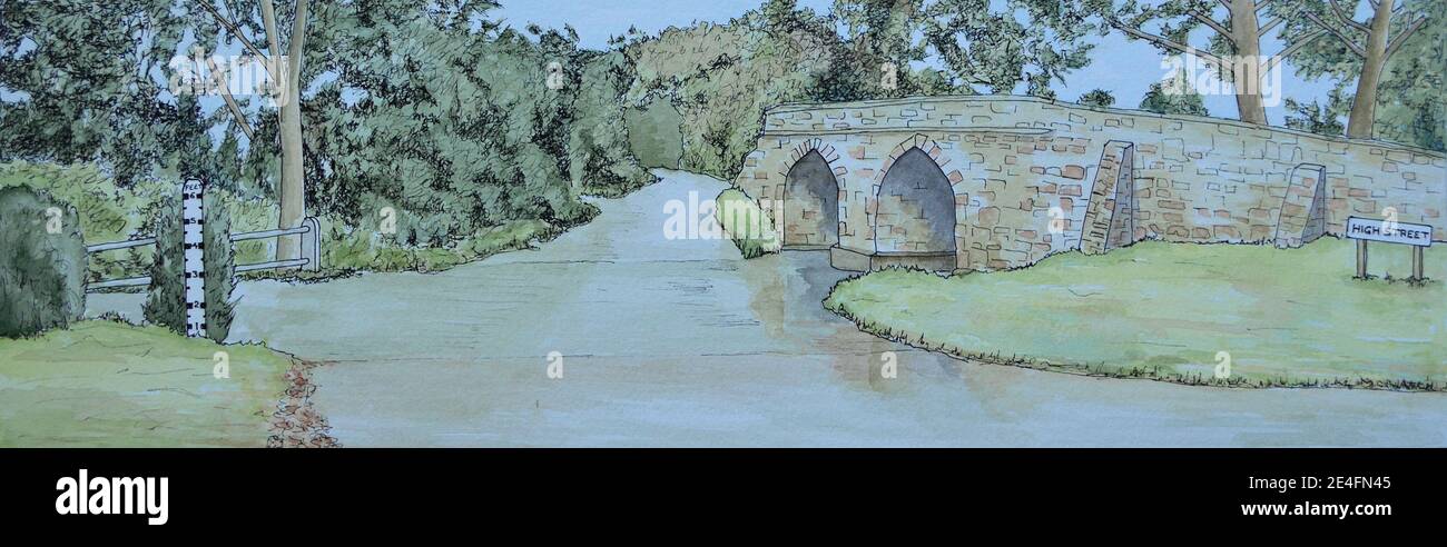 Sutton bridge village hi-res stock photography and images - Alamy