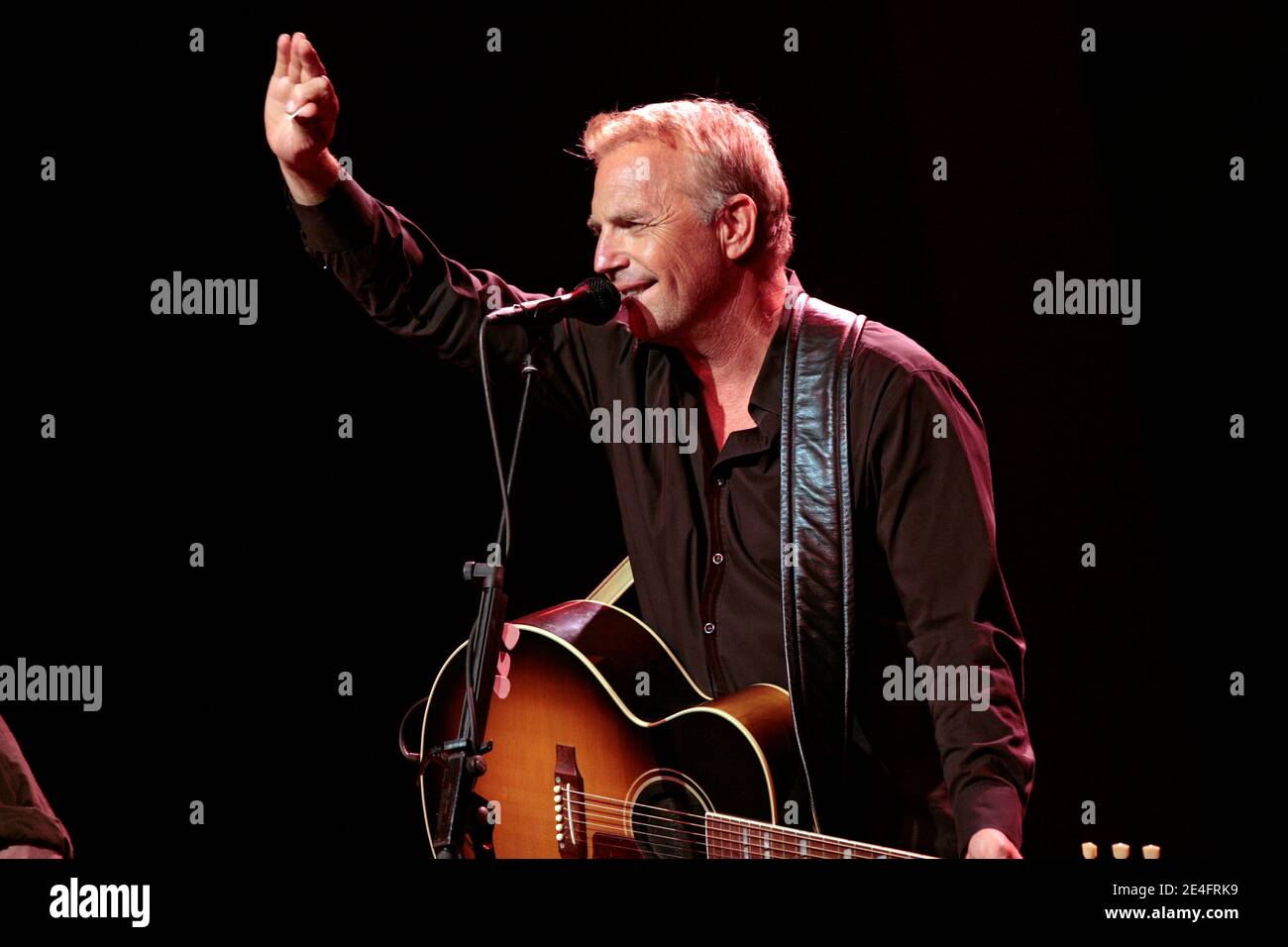 American actor and singer Kevin Costner performs live with his country ...