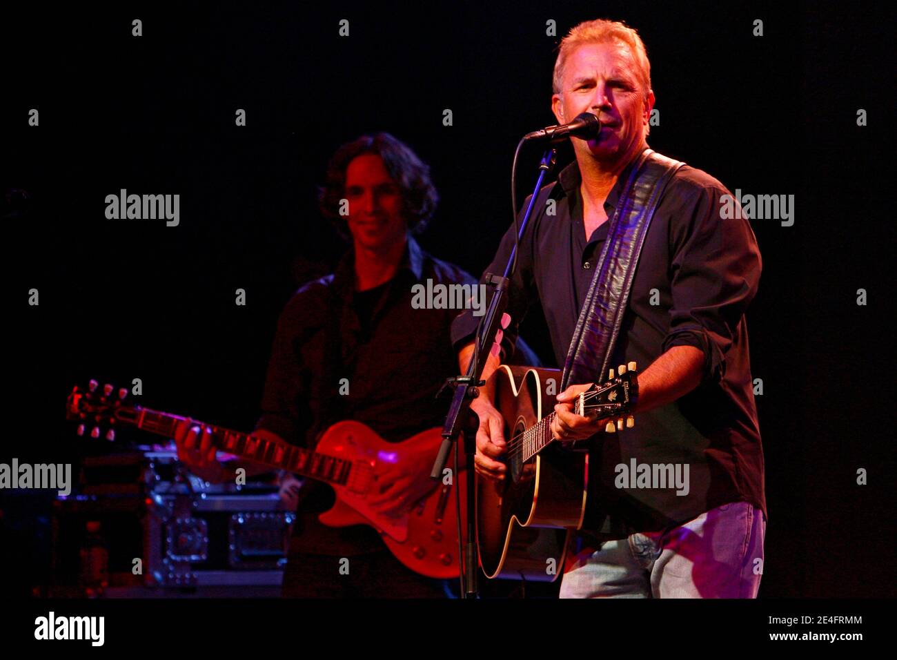 American actor and singer Kevin Costner performs live with his country ...