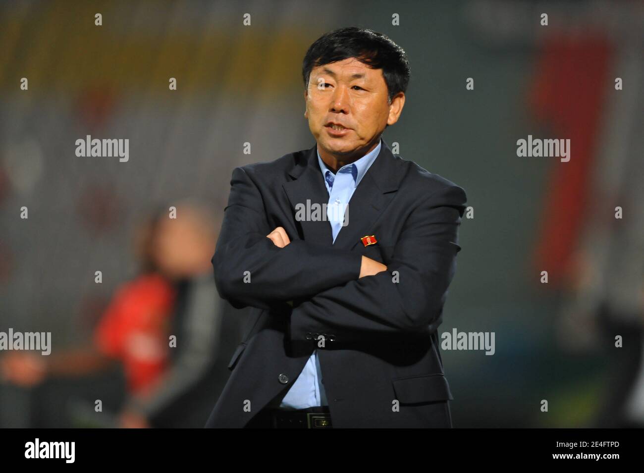 North soccer coach kim jong hun hi-res stock photography and images - Alamy