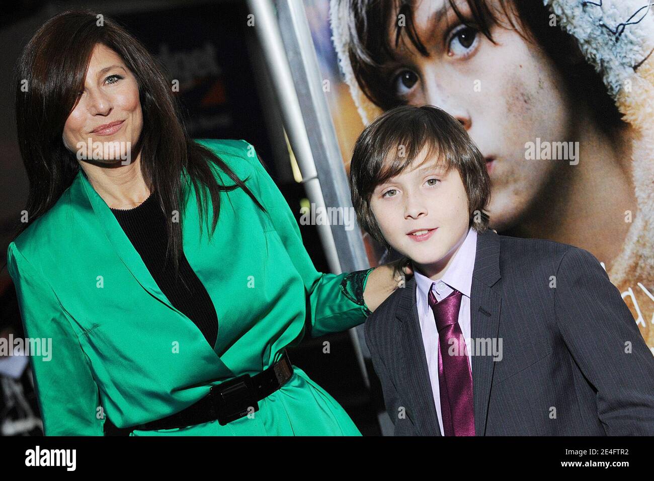 Max Records and Catherine Keener arriving for the NYC premiere of ...