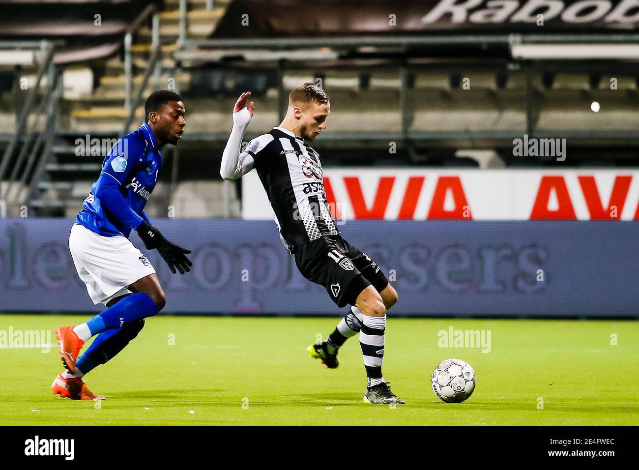ALMELO, 23-01-2021, Erve Asito Stadium, football, season 2020 / 2021 ...