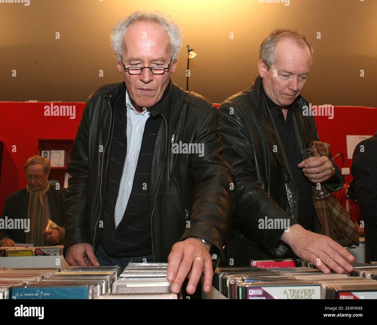 Belgian Filmmakers Luc and Jean-Pierre Dardenne during the first ...
