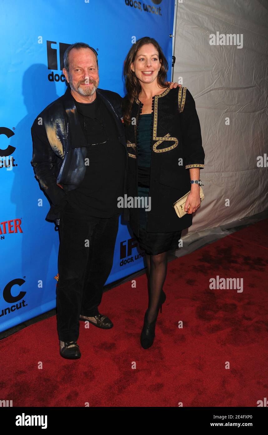 Terry Gilliam and wife Amy Gilliam at the Monty Python 40th Anniversary ...