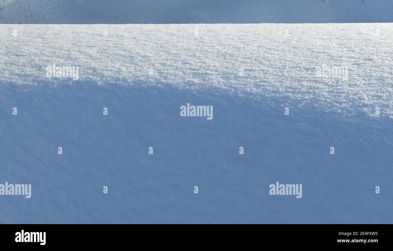 pure white untouched snow shapes - background for your concept Stock ...