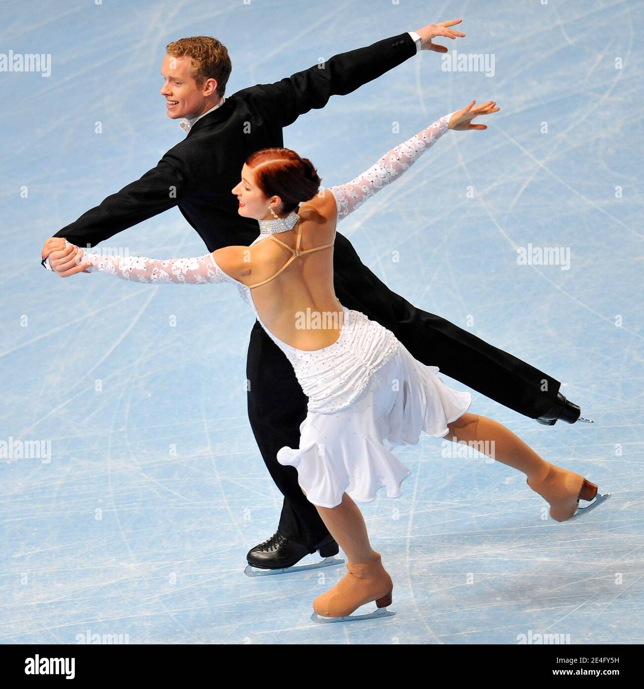 Emily Samuelson and Evan Bates of United States perform during the ice ...