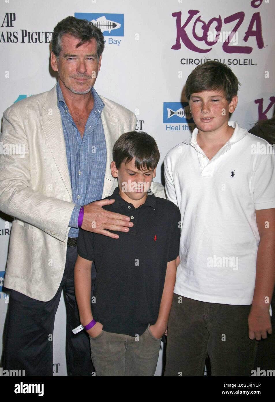 Pierce brosnan and family hi-res stock photography and images - Alamy