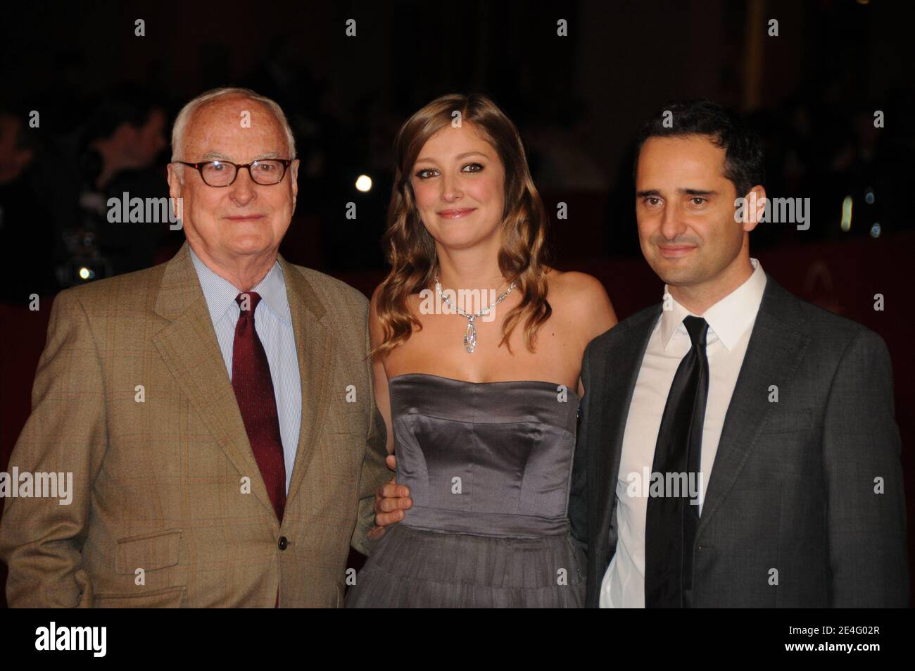 Director James Ivory, actress Alexandra Maria Lara and composer Jorge ...