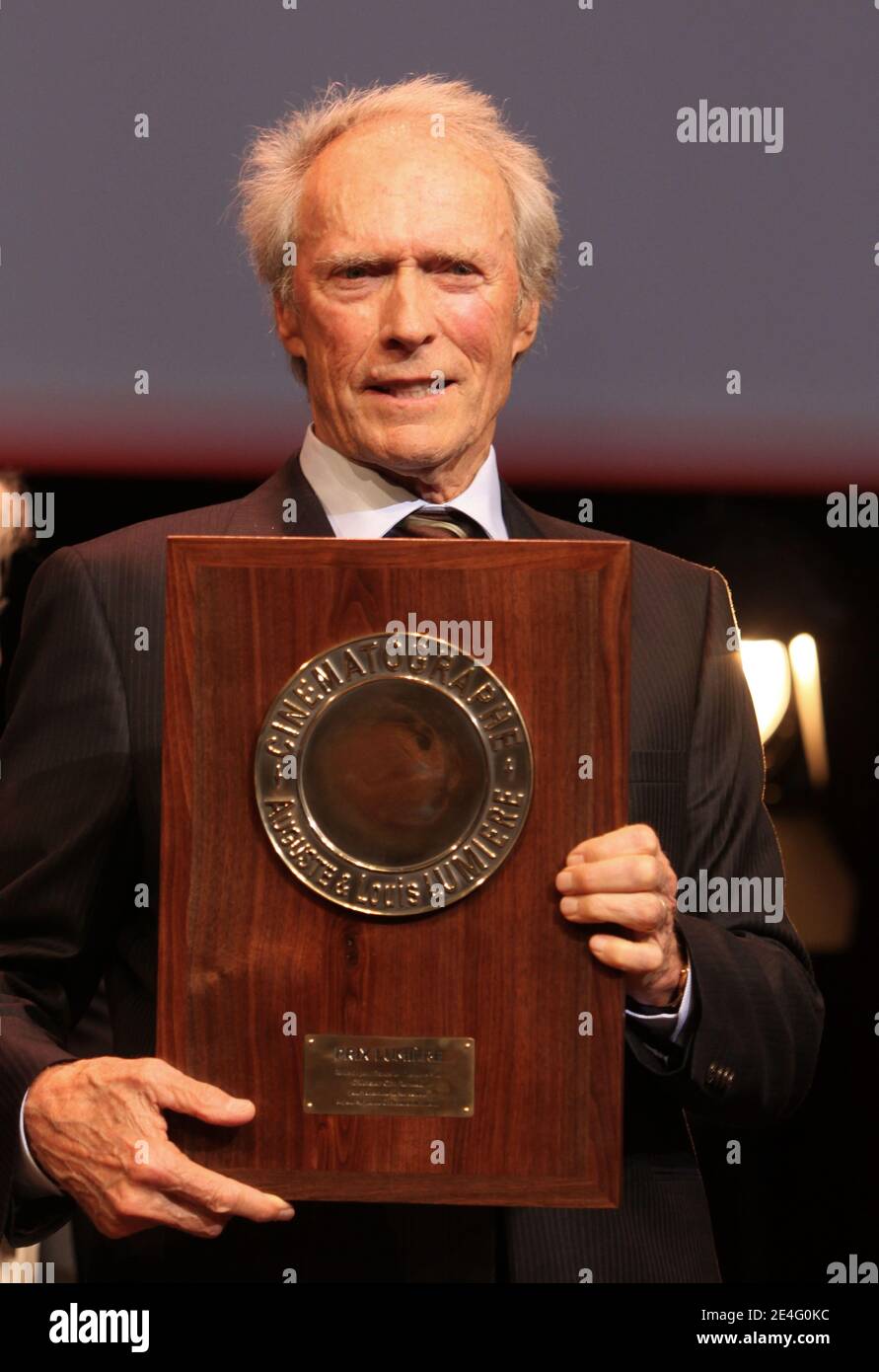 Clint Eastwood during the first 'Lumiere 2009 Grand Lyon Film Festival ...